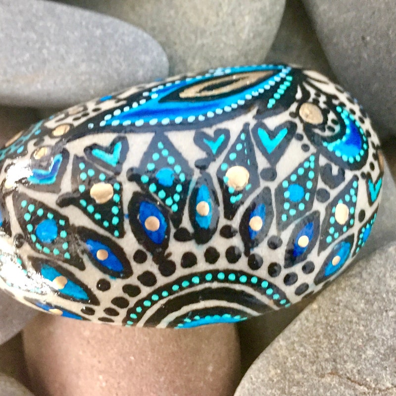 Painted Stones - Etsy