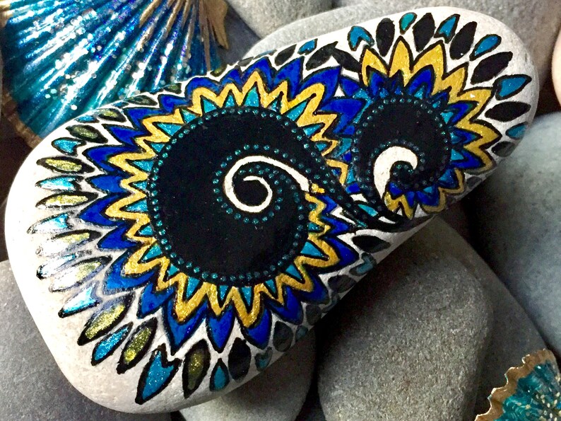 Creative Inspiration / Painted Rocks/painted Stones/altar - Etsy