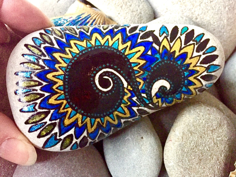 Creative Inspiration / Painted Rocks/painted Stones/altar - Etsy