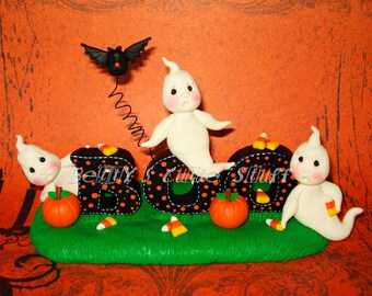 Polymer clay ghost | Etsy