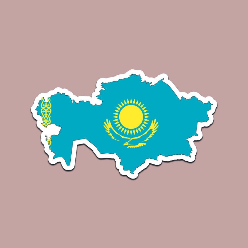 Kazakh Vinyl Decals - Etsy