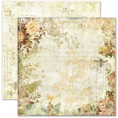 Butterfly Garden 12 Printable Scrapbook Papers Set by Jodie Lee ...