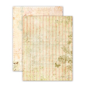 Printable Vintage Butterfly Garden and Fairies Ephemera Scrapbook ...