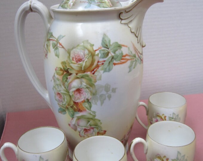 Antique Vintage Chocolate Set or Tea Set - Etsy