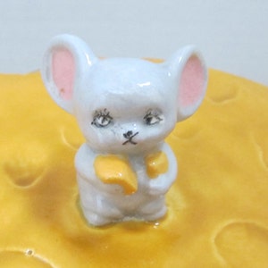 Retro Covered Cheese Dish With Mouse Lid - Etsy