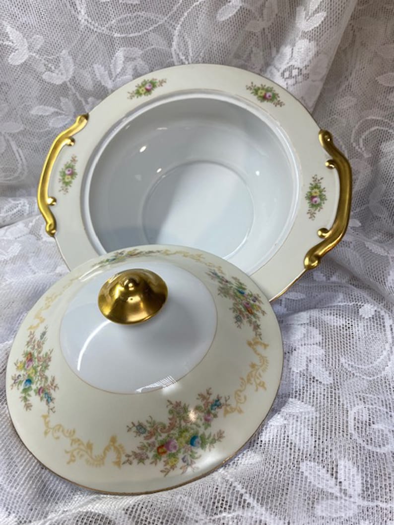 Vintage 1930s Meito China Me149 Pattern Set of Five/ Lid - Etsy