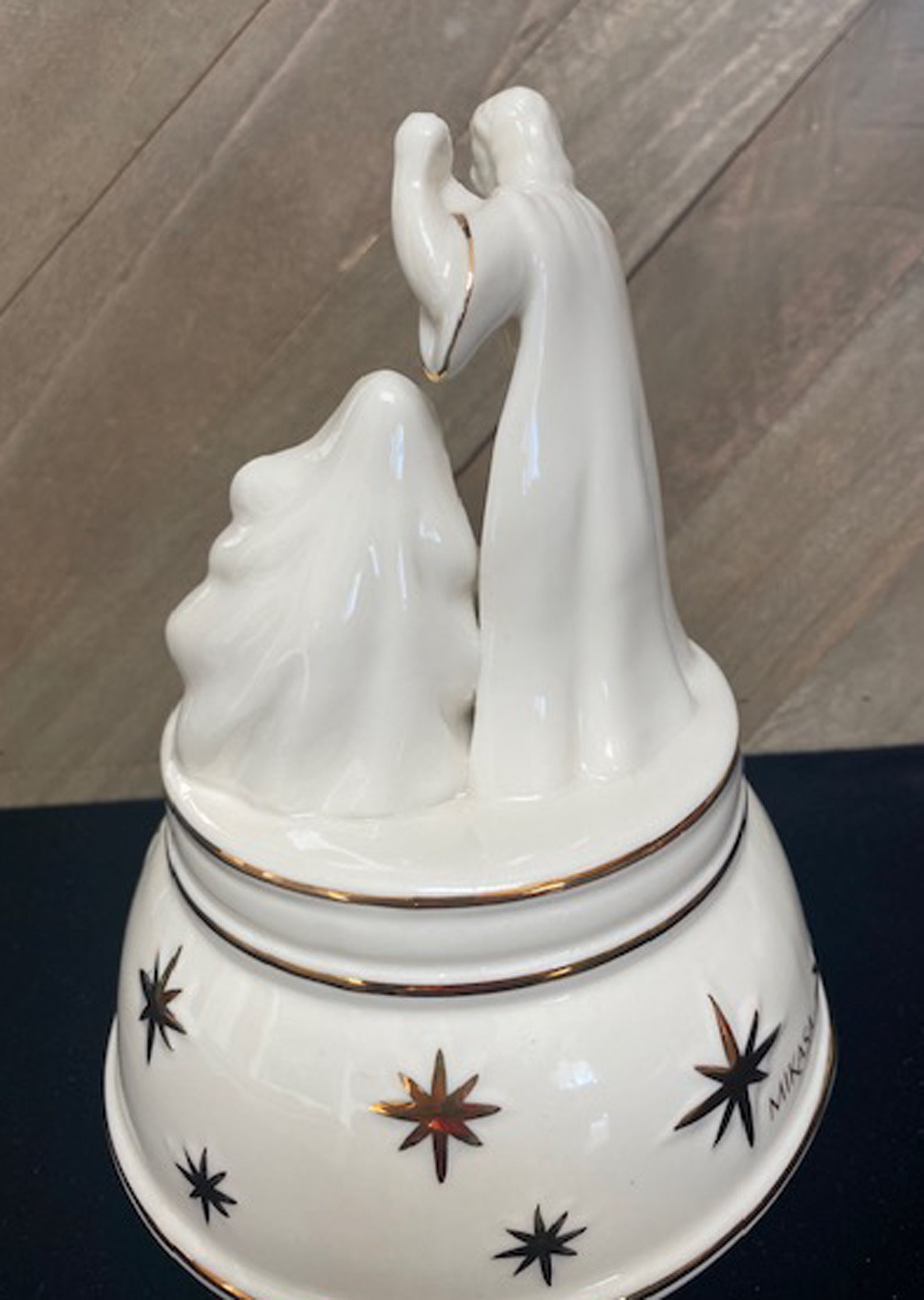 Mikasa Nativity Scene Music Box Mary Joseph and Baby Jesus - Etsy