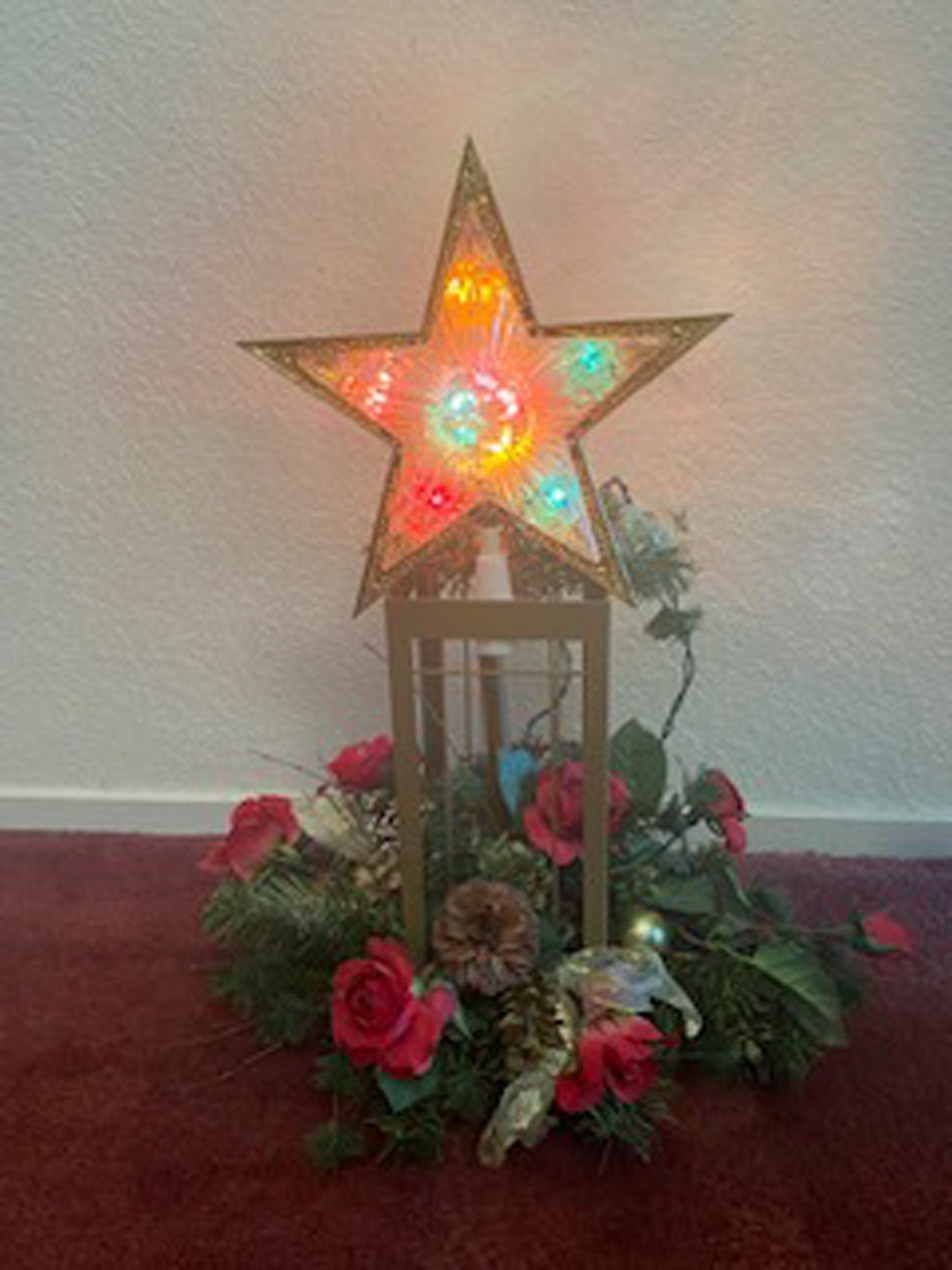 Illuminated Tree Topper Christmas Tree Topper - Etsy