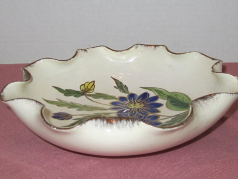 Hand Painted Dish From Italy - Etsy