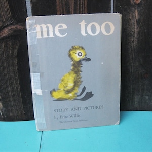 Midcentury Picture Book me Too by Fritz Willis - Etsy