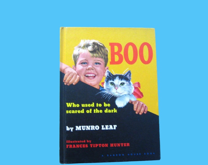Boo, Who Used to Be Scared of the Dark '50s Children's Book by Munro ...