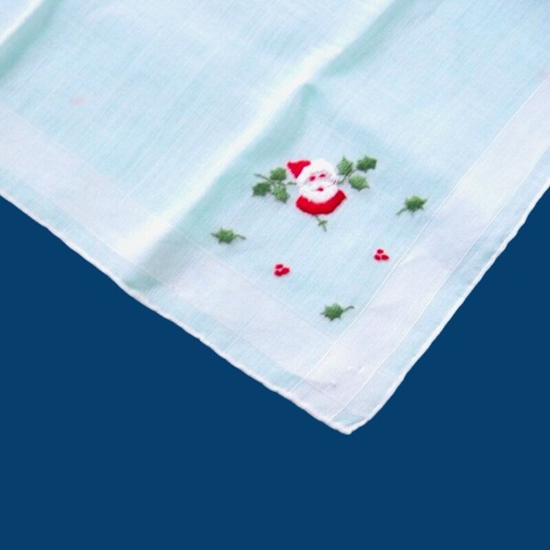 Christmas Hankie - Etsy