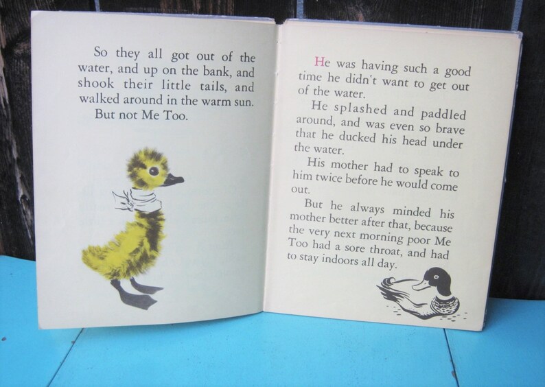 Midcentury Picture Book me Too by Fritz Willis - Etsy