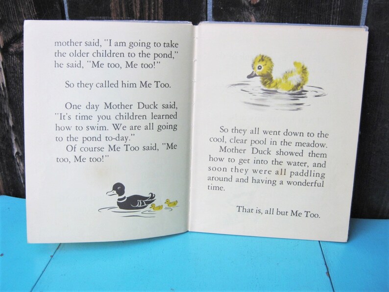 Midcentury Picture Book me Too by Fritz Willis | Etsy