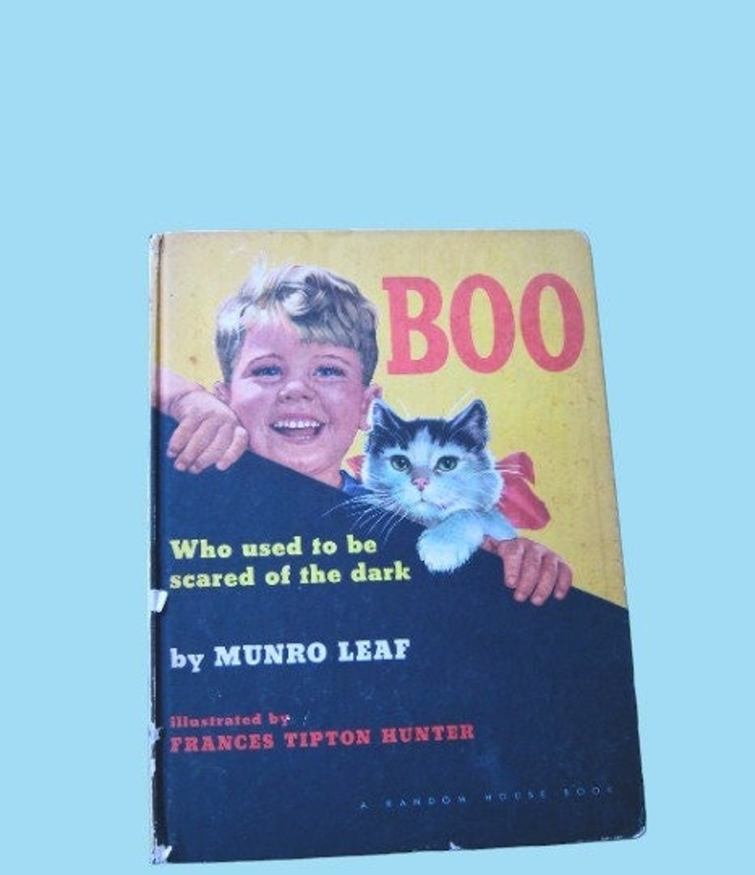 Boo Who Used to Be Scared of the Dark '50s Children's - Etsy