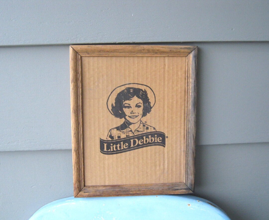 Little Debbie Product Box Graphic/cut-out in Wood Frame - Etsy
