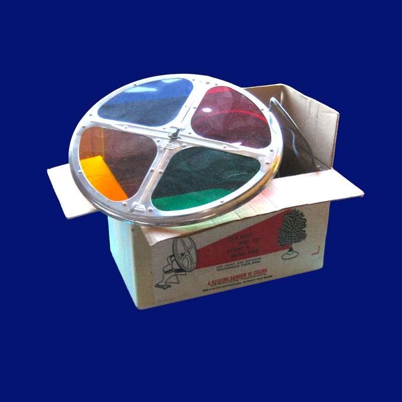 Christmas Tree Rotating Color Wheel - Etsy