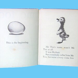 Midcentury Picture Book "me Too" by Fritz Willis; Adorable Duckling ...