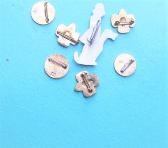 Brownie/Girl Scout Pins Choose Blonde Scout w/ Beanie… - Gem