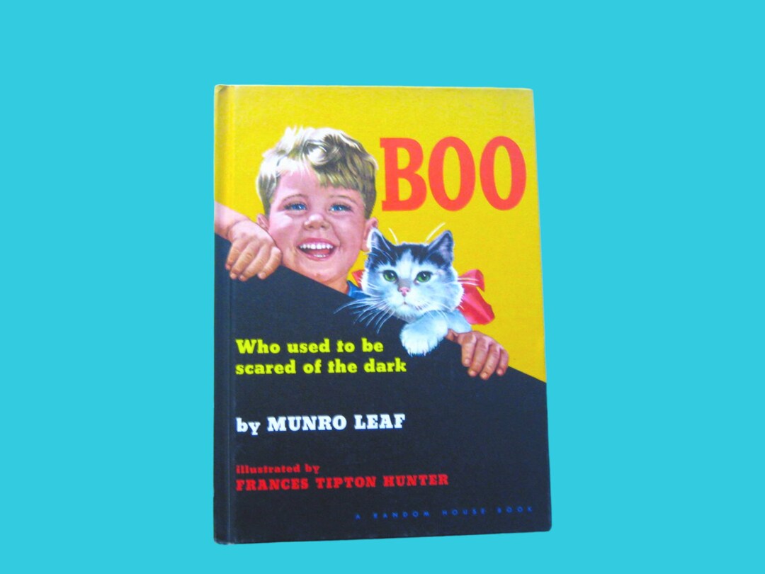 Boo, Who Used to Be Scared of the Dark '50s Children's Book by Munro ...