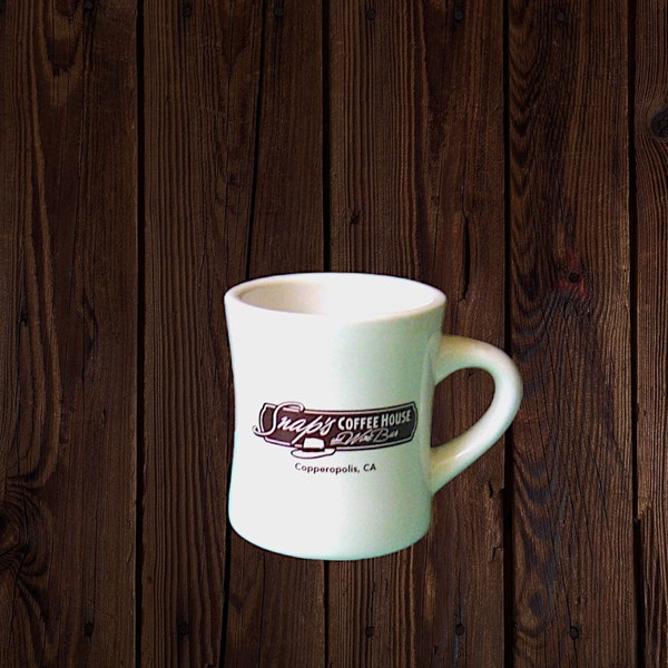 Ceramic Diner Coffee Mug - Etsy