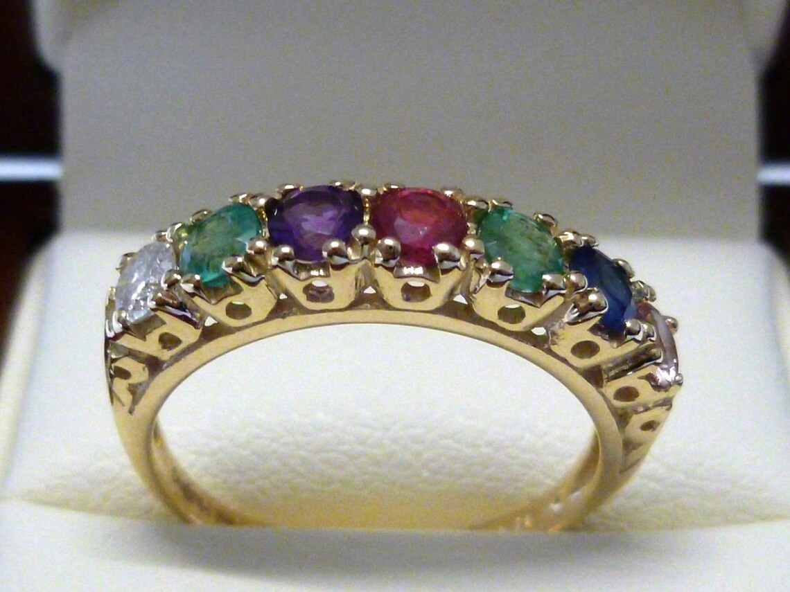 Victorian DEAREST Ring 9ct Gold 9k 375 14k 18k Platinum - Etsy