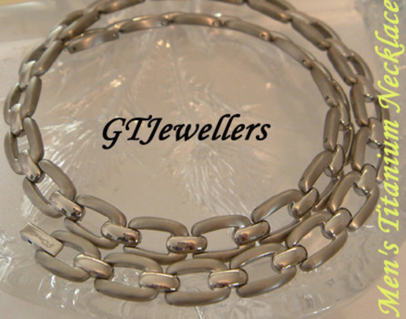 Mens Titanium Chain Titanium Chain for Men Men's Steel | Etsy