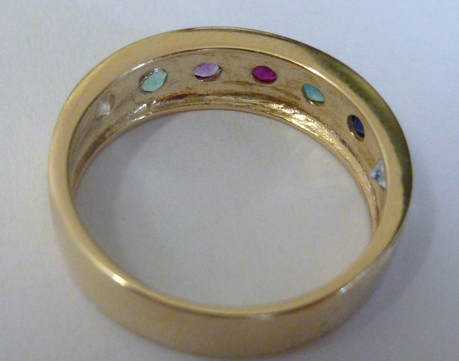 Victorian DEAREST Ring Yellow Gold 9k 9ct 10k 14k 18k Solid | Etsy