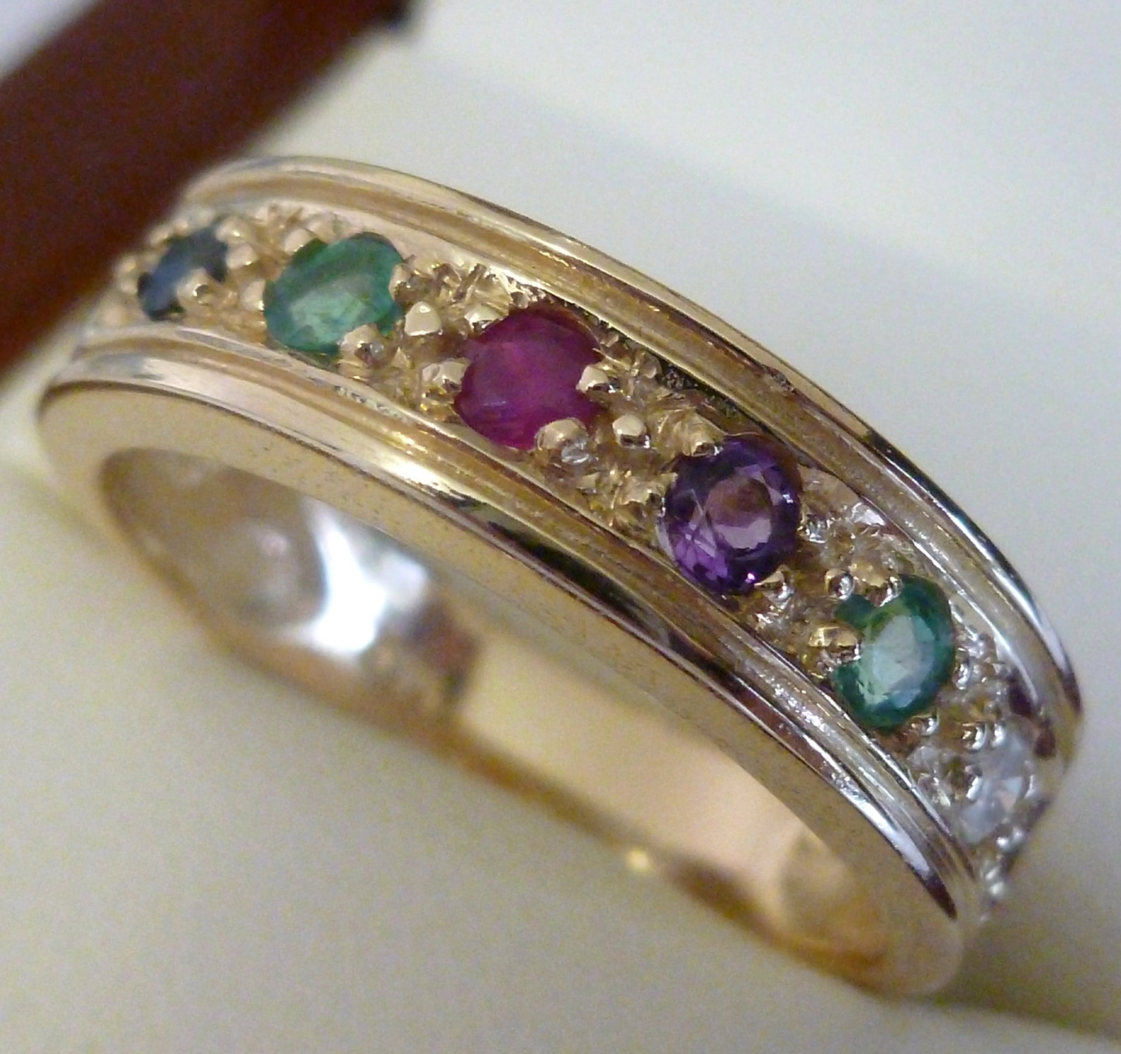 Victorian DEAREST Ring Yellow Gold 9k 9ct 10k 14k 18k Solid | Etsy