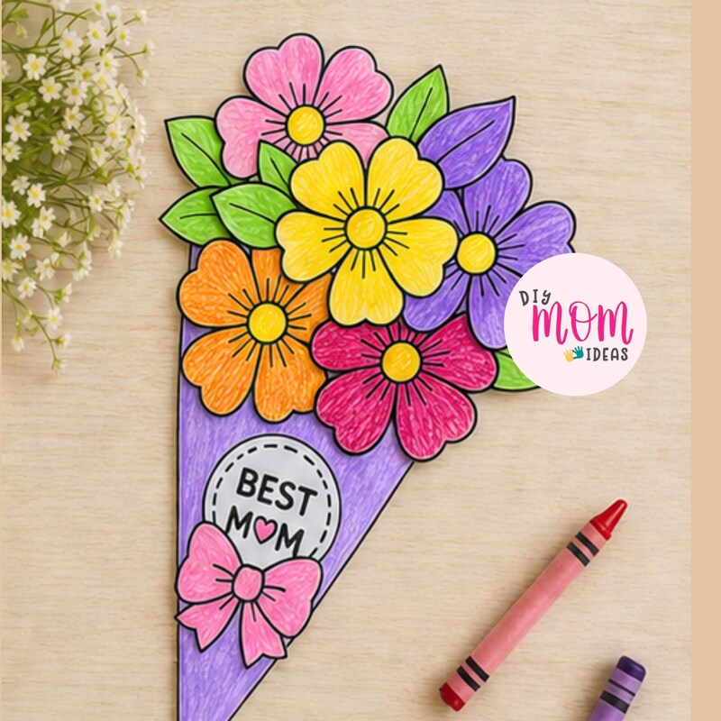 Mothers Day Drawing Easy - Etsy UK