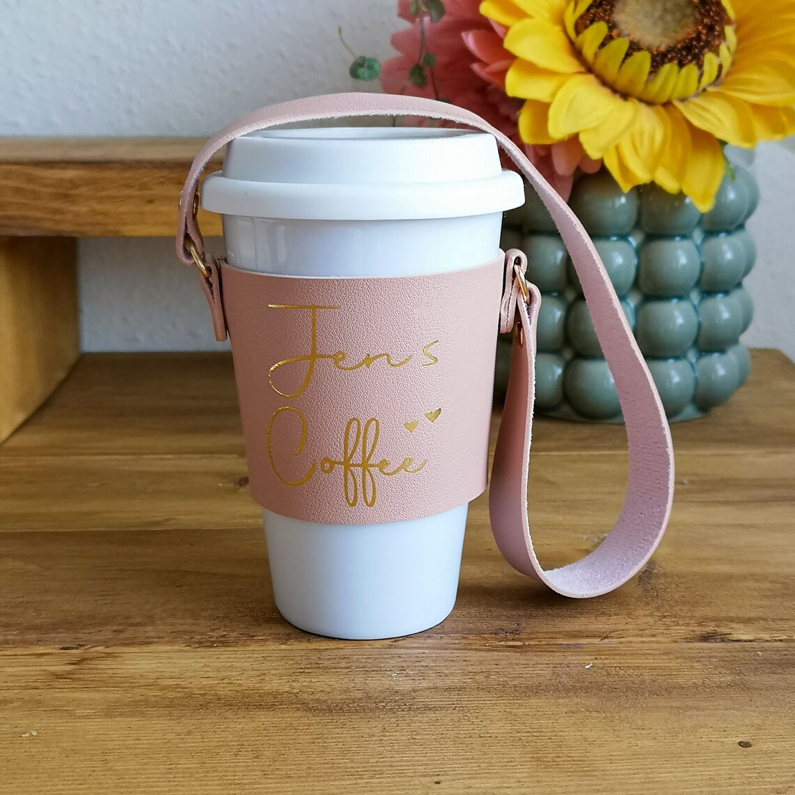 Personalised Coffee Cup Sleeve, Custom Tea Cup Sleeve, Top Gifts for ...