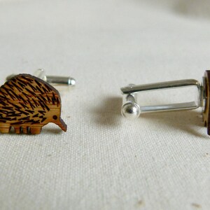 Cufflinks Animal Cufflinks Wood Cufflinks Australian Cufflinks 5 Year ...