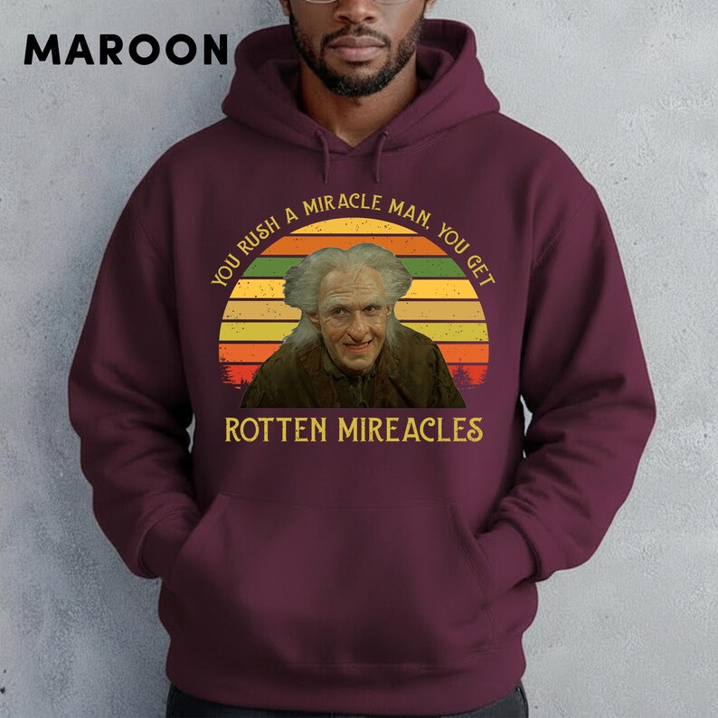 The Princess Bride Miracle Max T-shirt, Rotten Miracles Quote Tee - Etsy
