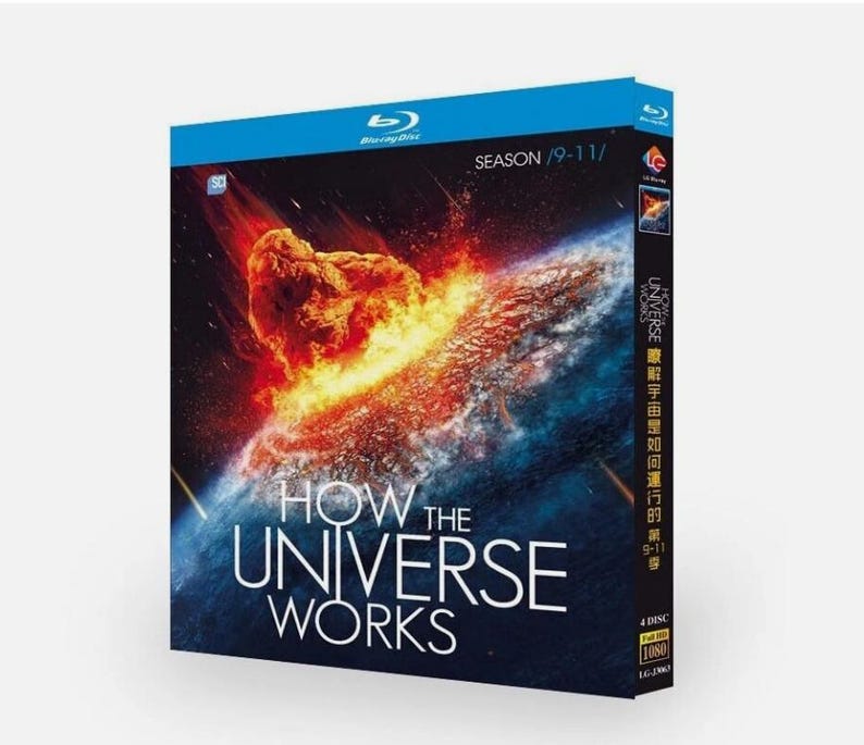 How the Universe Works Season 1-11 Series 12-discs - Etsy