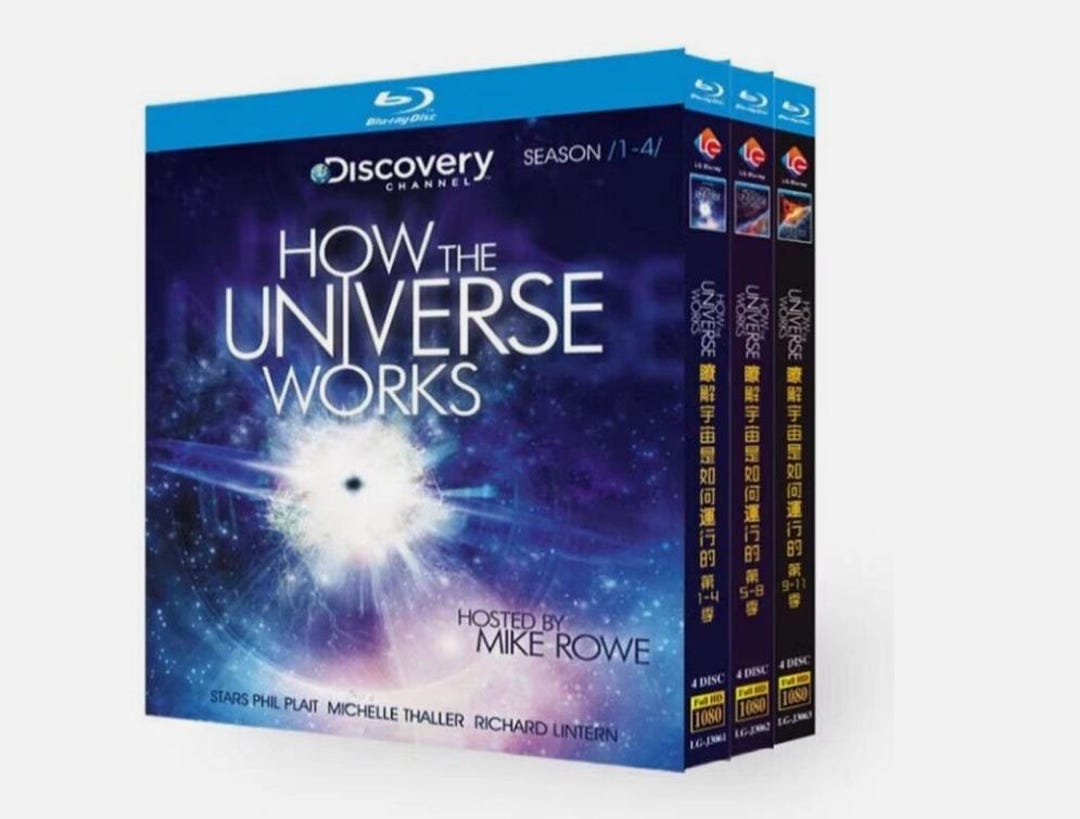 How the Universe Works Season 1-11 Series 12-discs - Etsy