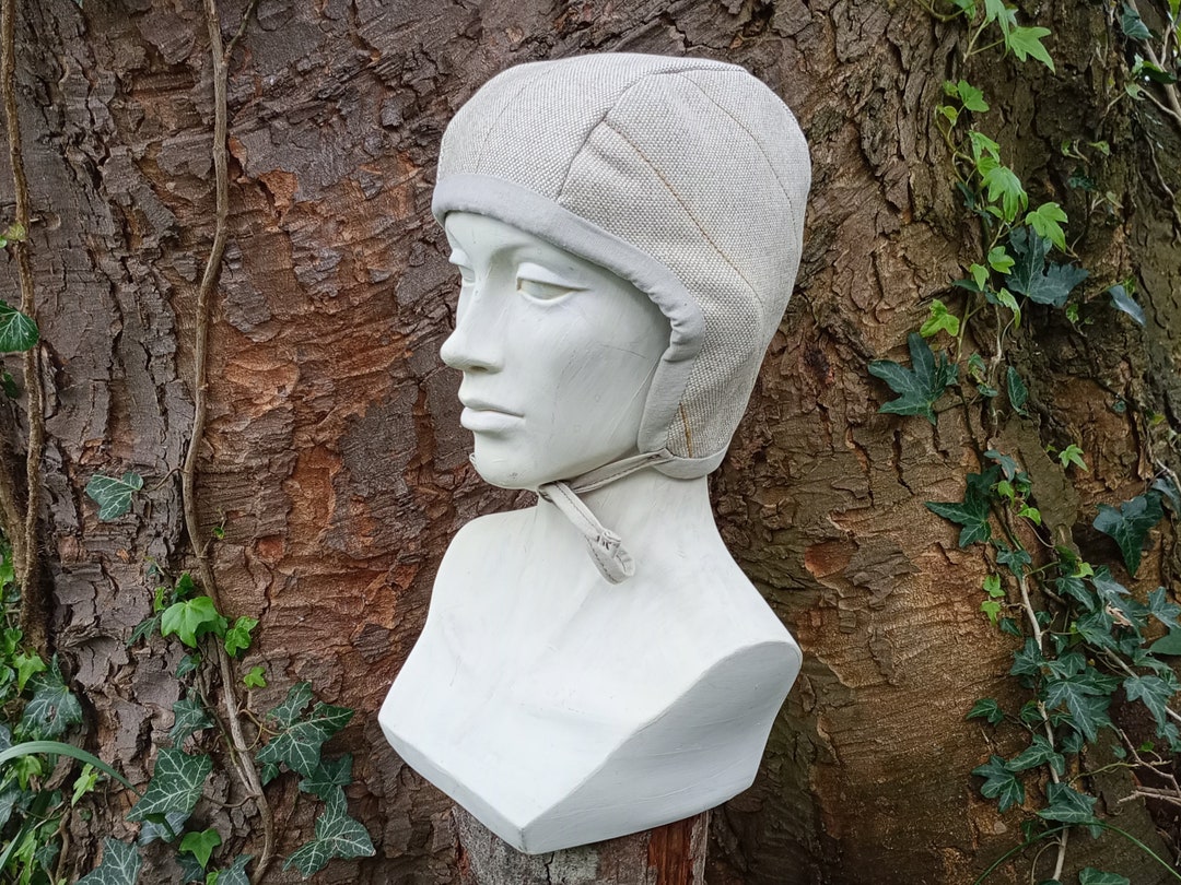 Medieval Arming Cap / Arming Coif / Helmet Liner for Close Fitting ...