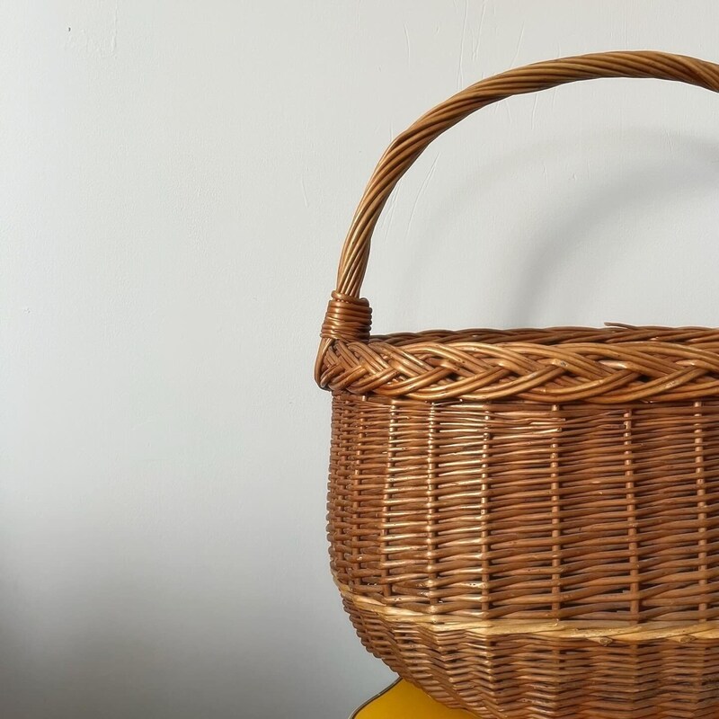 Vintage Basket - Etsy