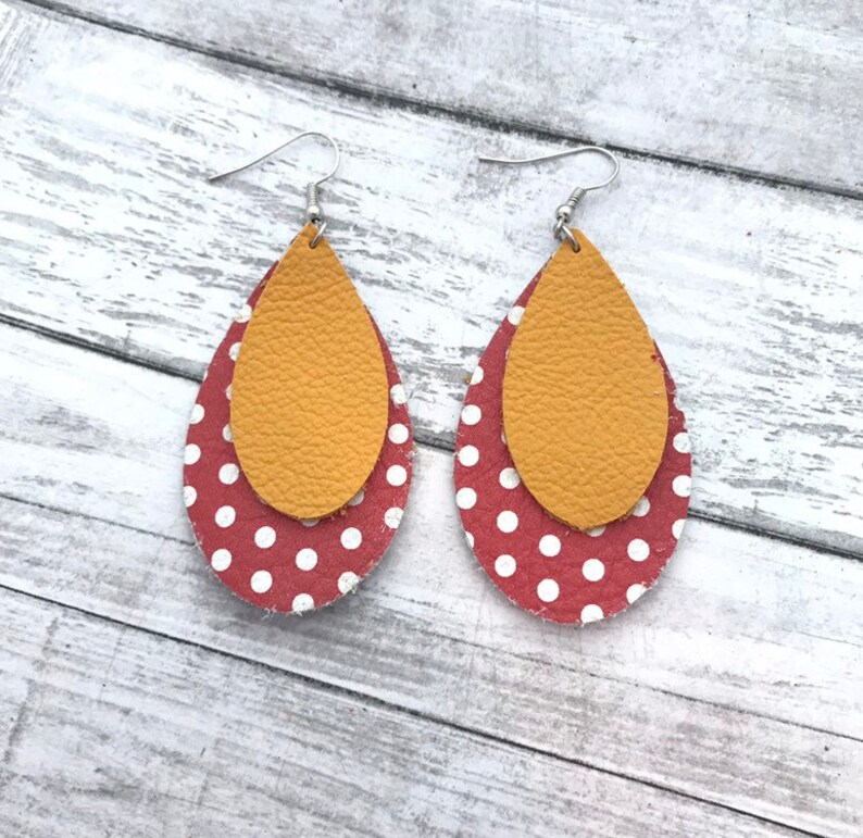 State Earrings. Iowa Earrings. Iowa Colleges. Earrings. | Etsy