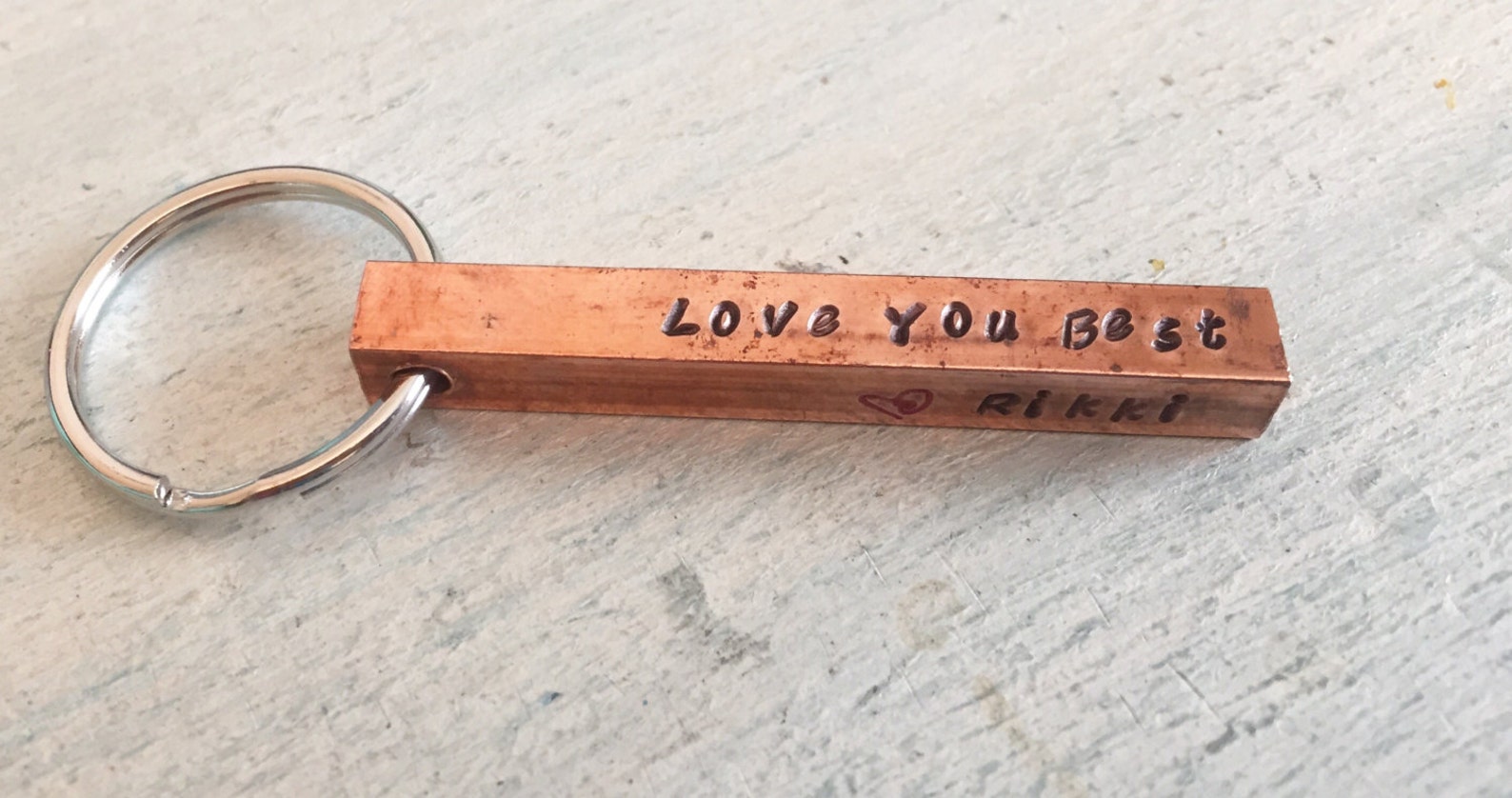 Personalized Keychain for Dad. Father's Day Gift. Hand - Etsy
