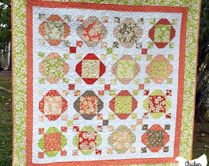 Let's Do the Twist Quilt Pattern - Etsy Canada