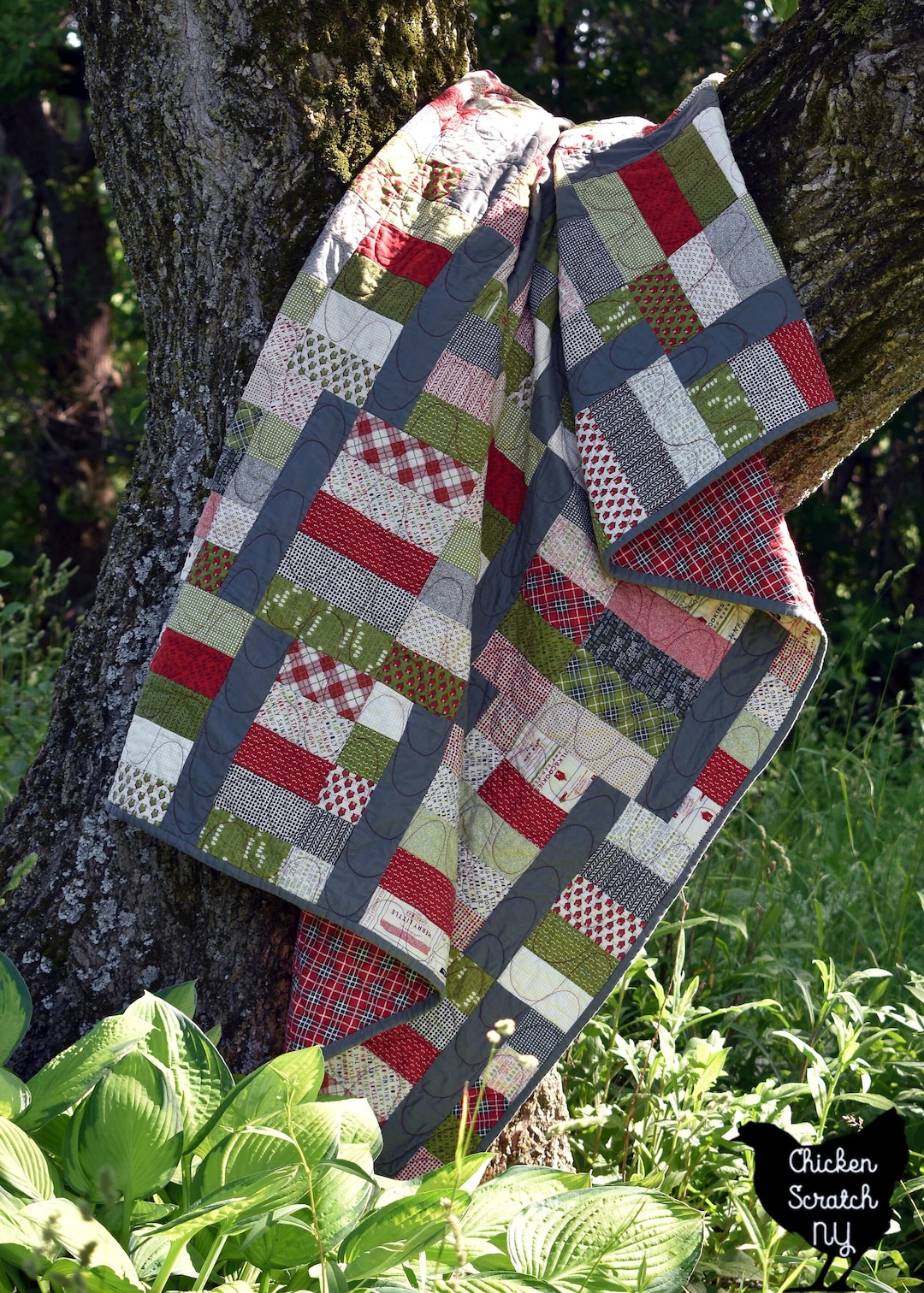 Jelly Waves Quilt Pattern, Easy Quilt Pattern for Beginners, Jelly Roll ...
