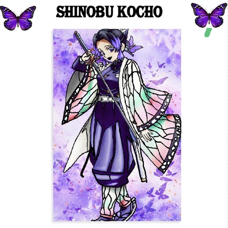 Shinobu Room Decor - Etsy