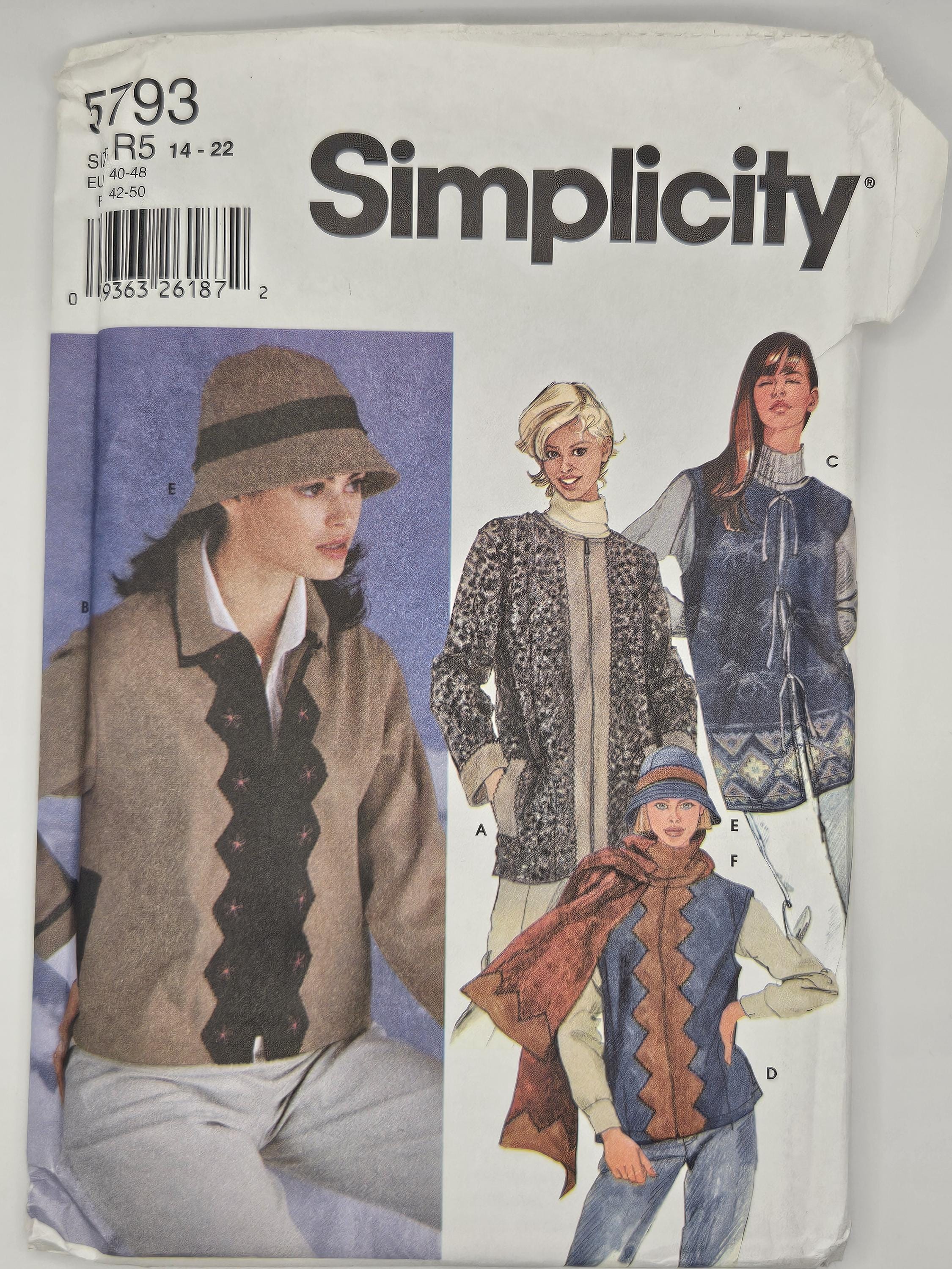 CHOOSE VINTAGE Simplicity 5793+6267, Mccall's 8319 (petite) Sewing ...