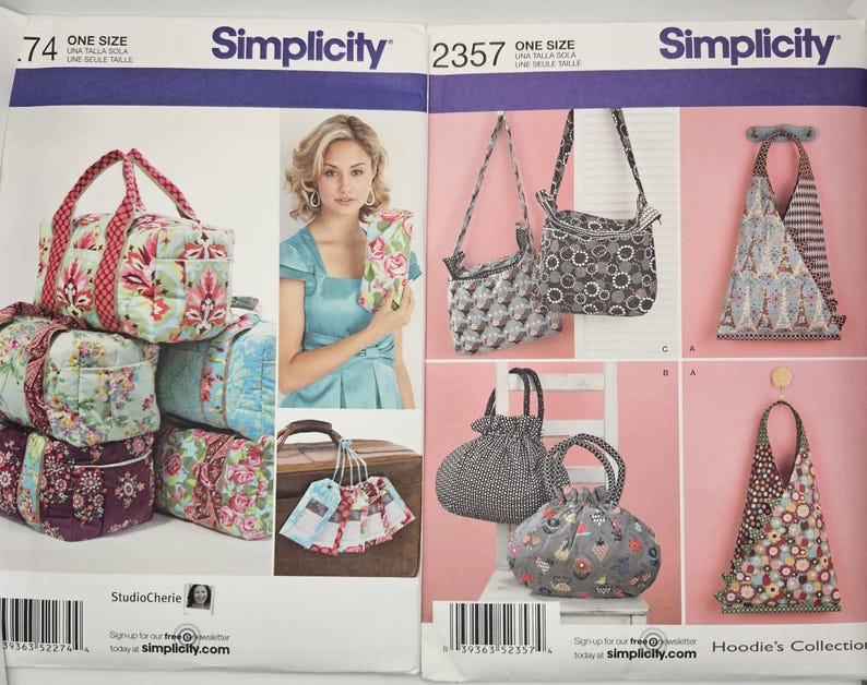 CHOOSE Accessories Simplicity 2274, 2357, R11215, Kwiksew K4294 ...