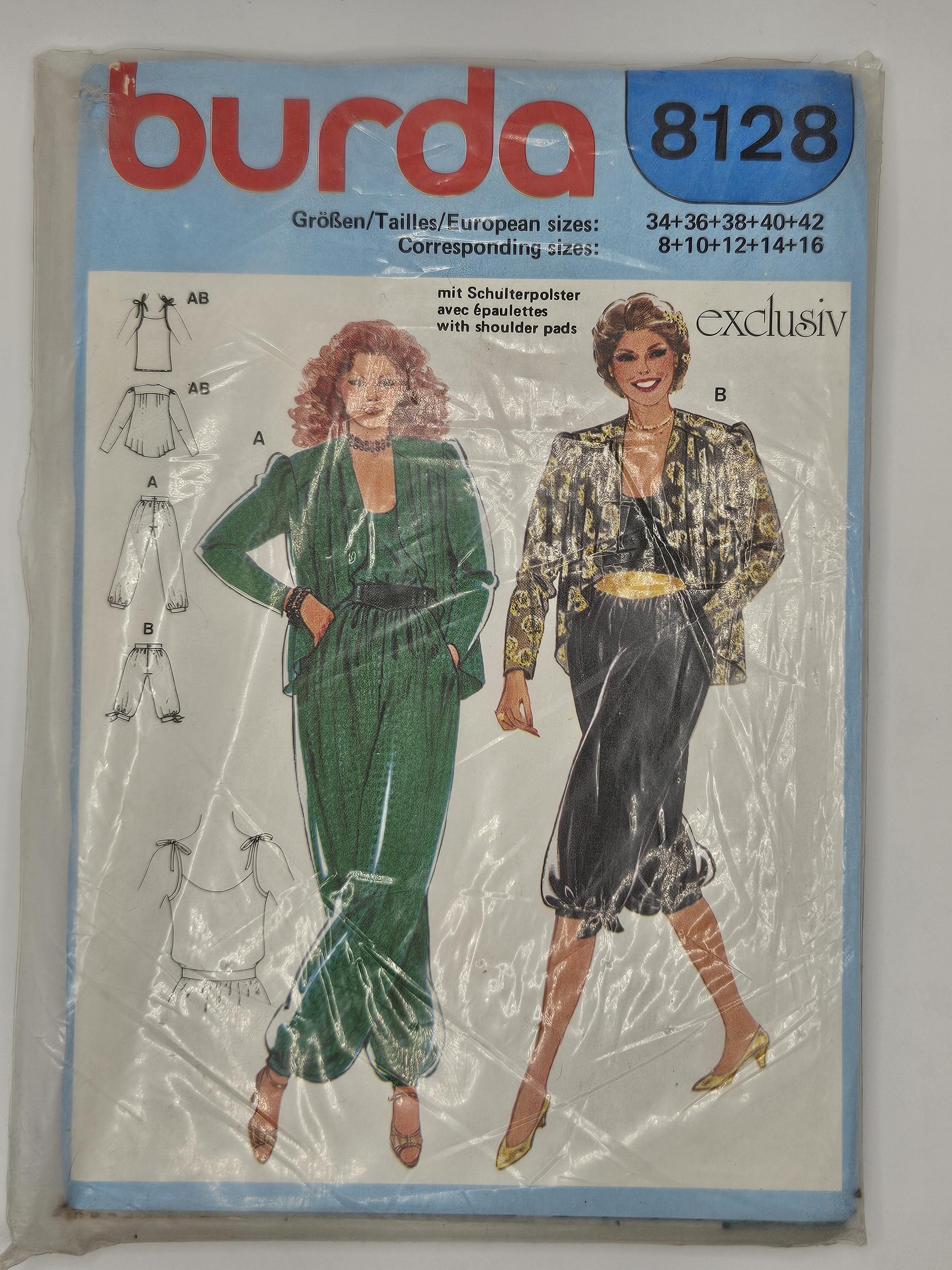 CHOOSE BURDA Vintage Sewing Patterns 4114-4466-4721-5047-5444-5605-6252 ...