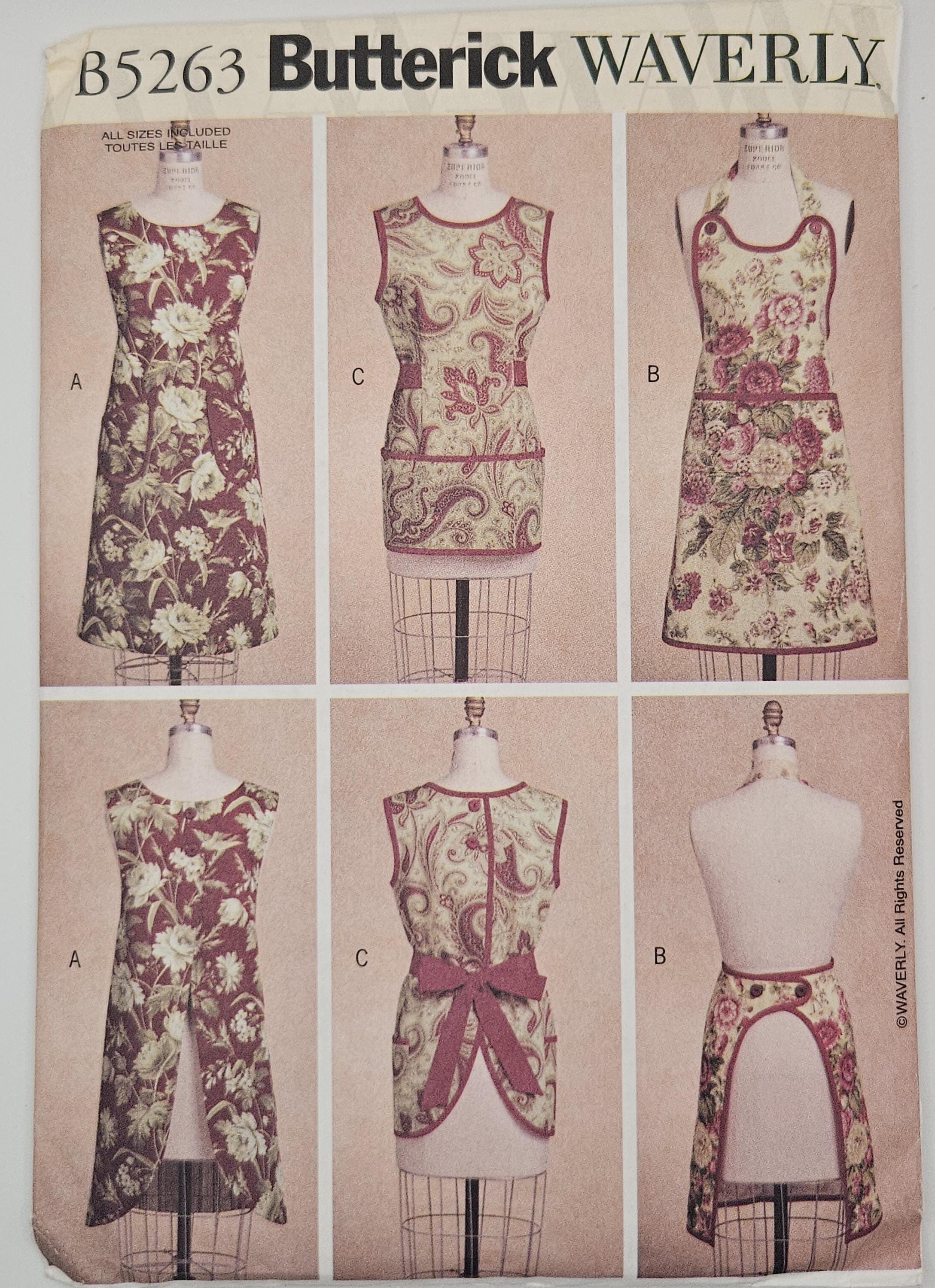 CHOOSE Aprons - Mccall's, Simplicity Butterick, Mens, Womens', Misses ...