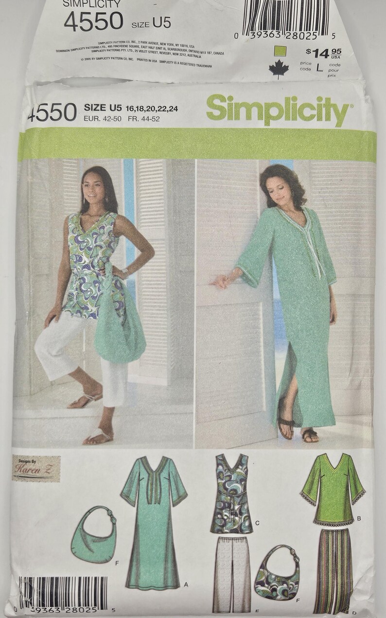 CHOOSE Loungewear Simplicity + Mccalls Sewing Patterns, Top-pants ...