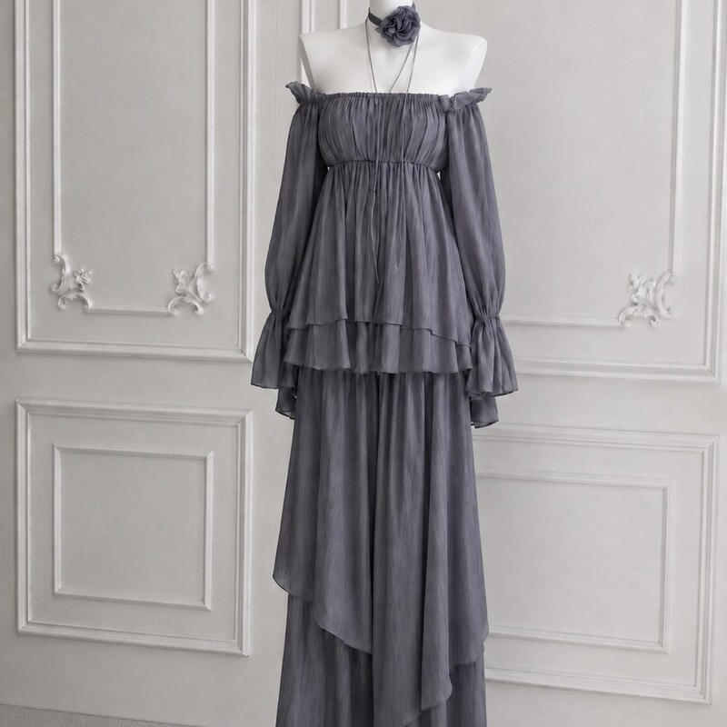 Gothic Boho Wedding Dress - Etsy