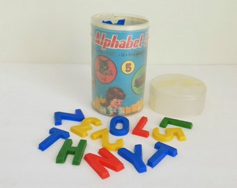 Plastic Letters and Numbers - Etsy