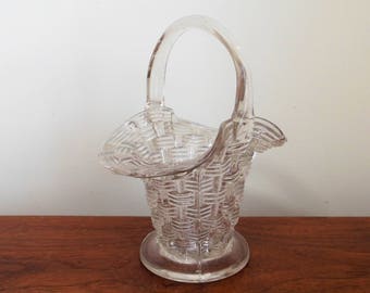Glass Easter Basket | Etsy